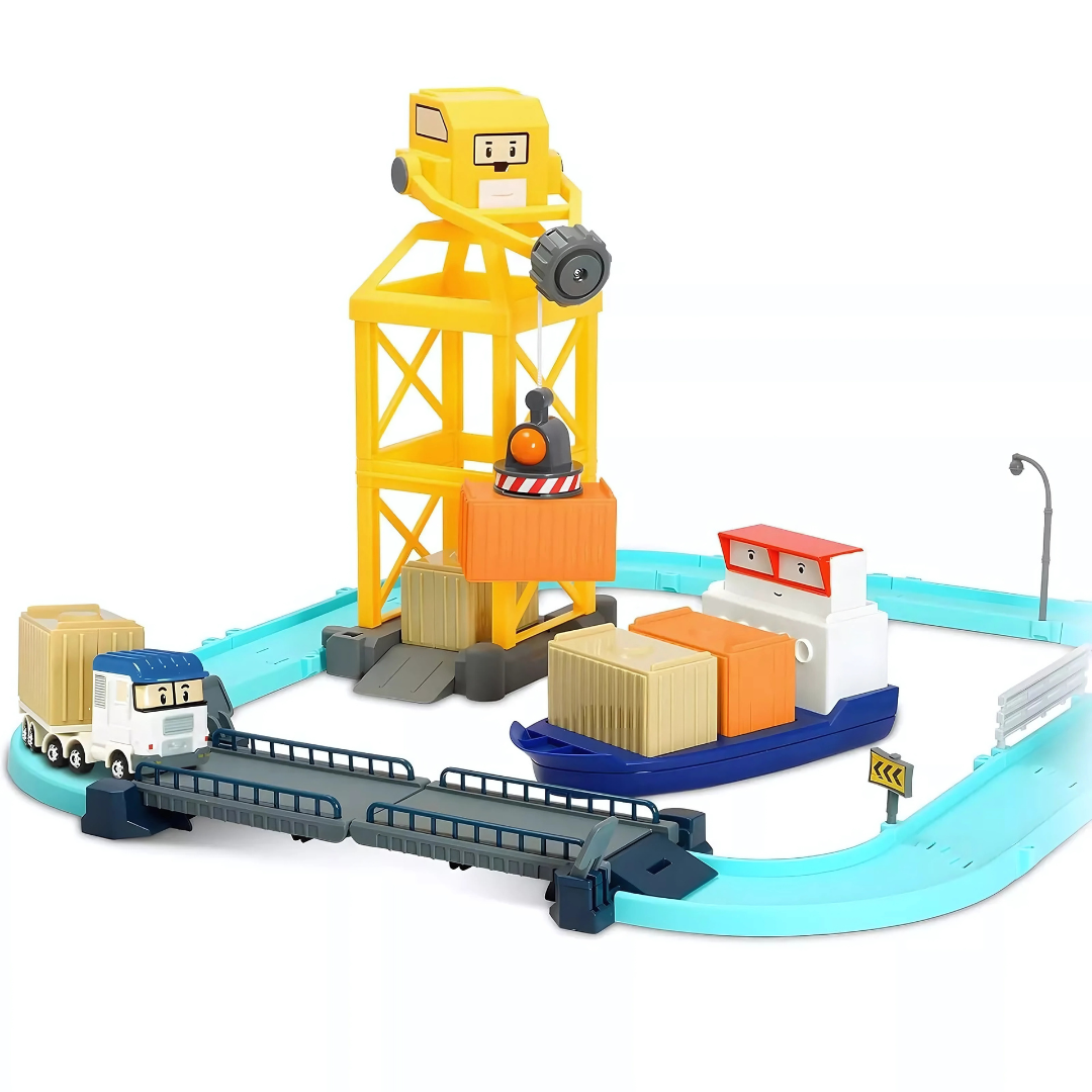 Official Robocar Poli Cargo Station Playset – Official Robocar POLI Toys